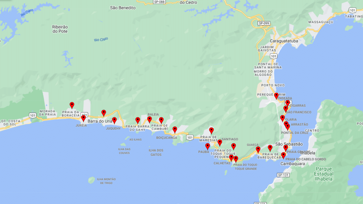 30 Melhores praias de São Sebastião para as férias em 2026